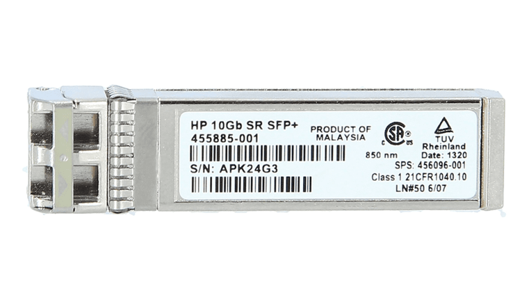 ماژول فیبر نوری HPE BladeSystem c-Class 10Gb SFP+ SR 455883-B21