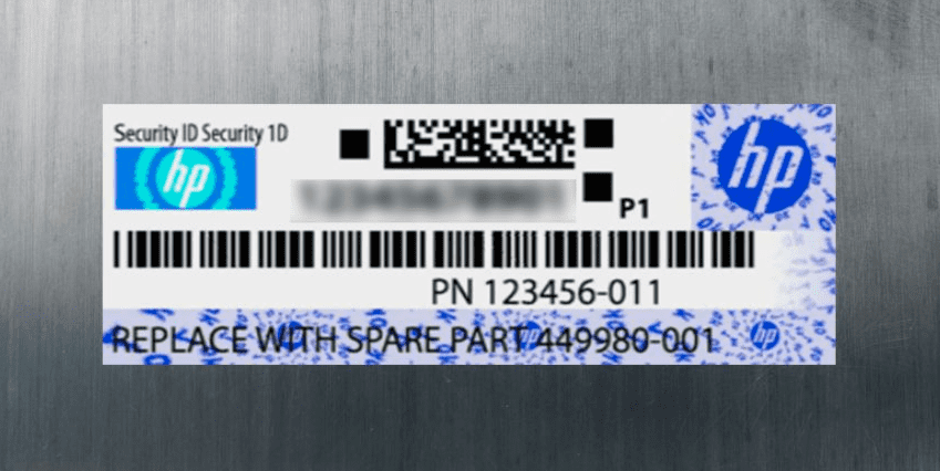 تشخیص اصالت کالای HPE از طریق هولوگرام | رایان پژواک