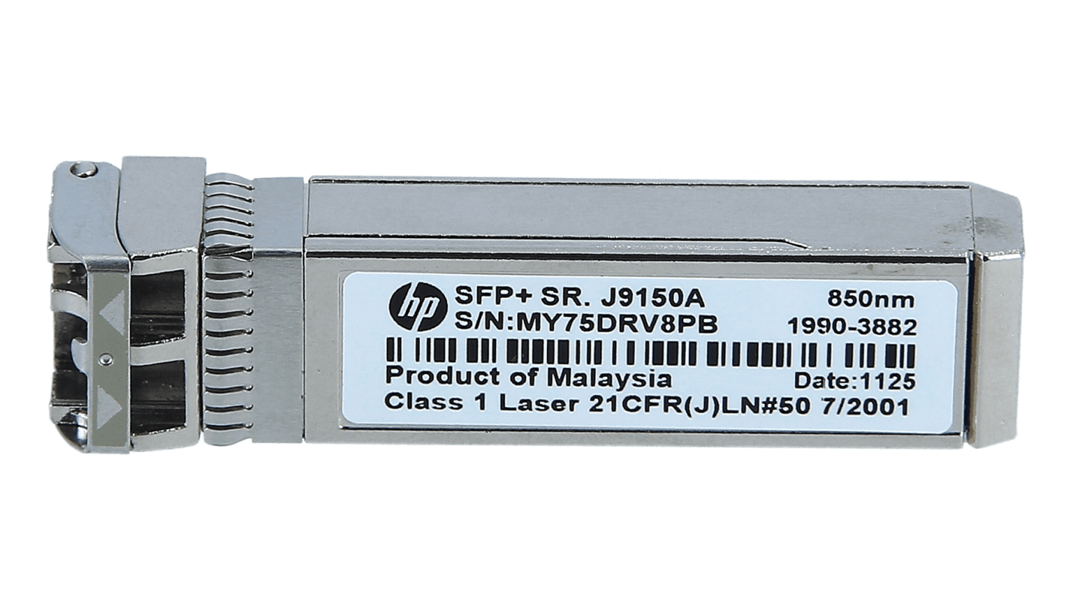 ماژول فیبر نوری HPE J9150A X132 10GB LC SR SFP+Transceiver J9150A