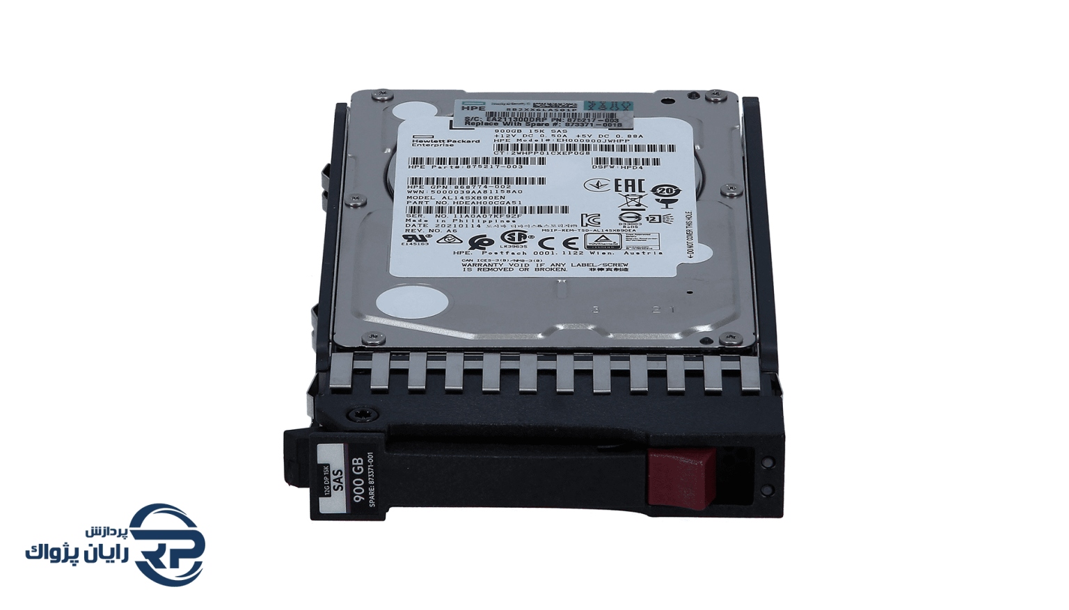 هارد استوریج HPE MSA 900GB 12G SAS 15K SFF Enterprise Q1H47A