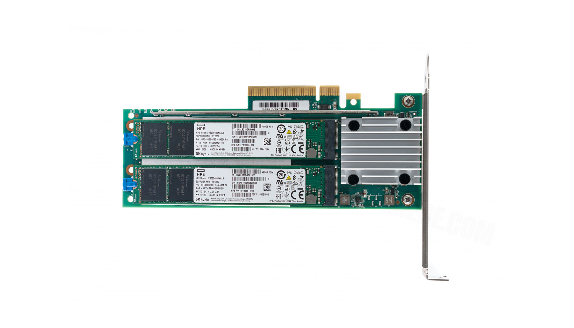 بوت درایو HPE NS204i-p x2 Lanes NVMe PCIe3 x8 OS Boot Device P12965-B21